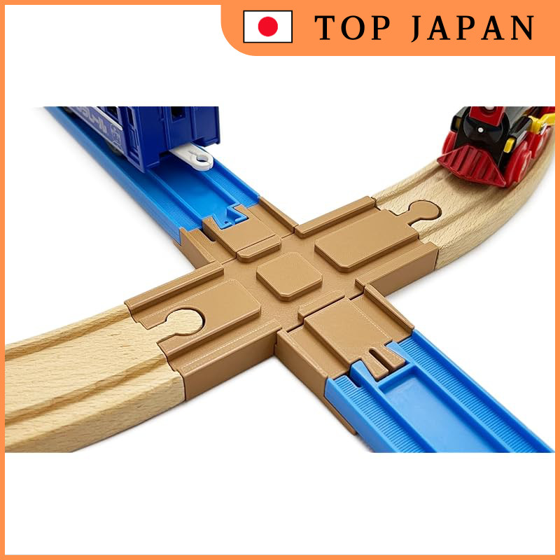 Interchangeable Wooden Train Track Connectors Set (Various Designs ...