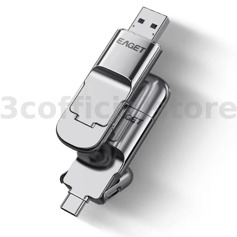 EAGET SU10 Type-C&Type-A Dual Interface USB Flash Drive 1TB/512GB/256GB ...