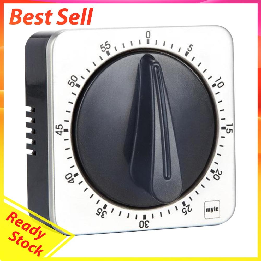Kitchen Timers Mechanical Desk Timer Manual Countdown Timer for Washing Steaming | Shopee Singapore
