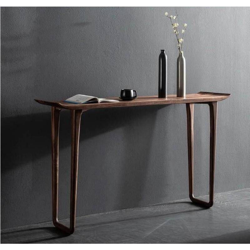New Chinese style solid wood foyer table, Zen offering table, foyer ...