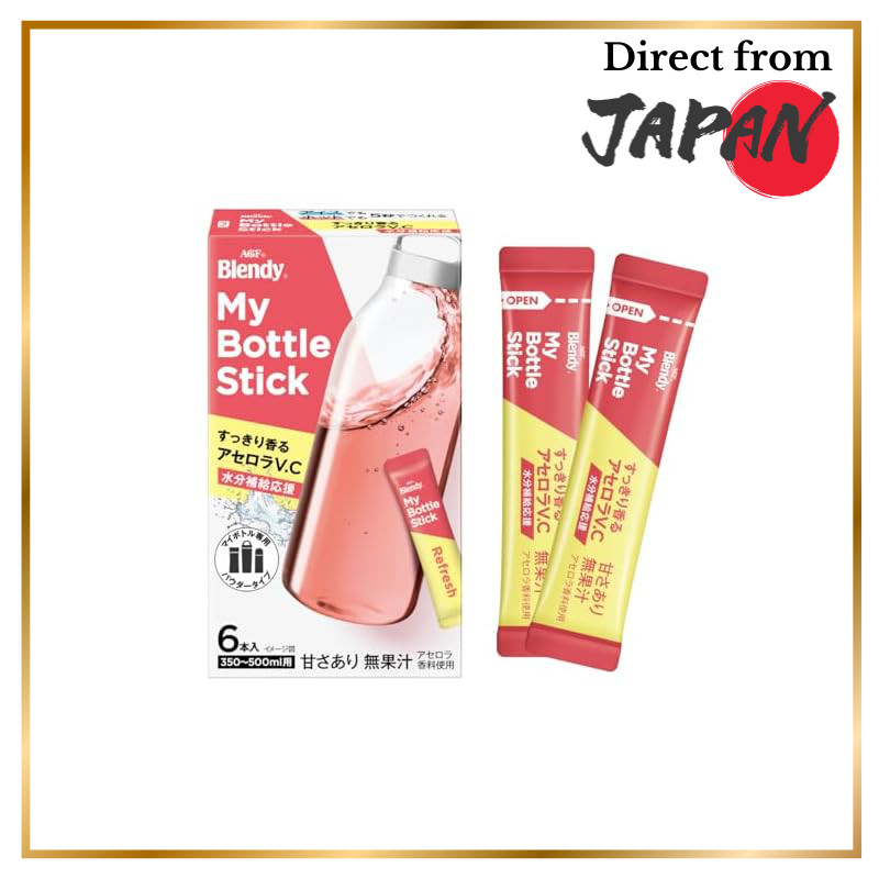 AGF Blendy My Bottle Stick Variety Pack - Refreshing Flavored Drink ...