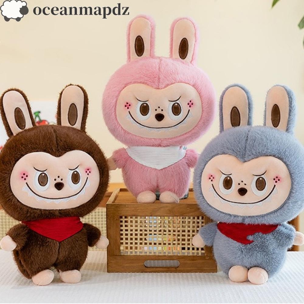 OCEANMAPDZ Labubu Plush Stuffed Doll, Big Eye Cute Labubu Time Plush ...
