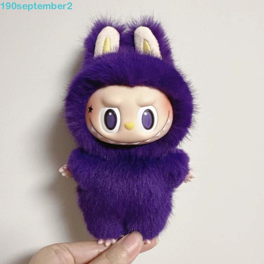 SEPTEMBERB Labubu Doll Figurine, Collectible Cartoon Keychain Milan ...