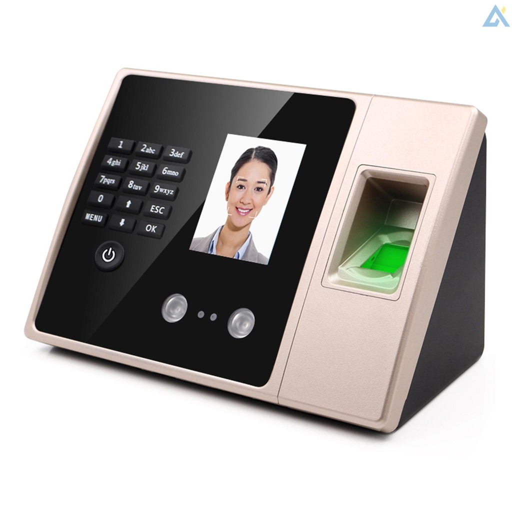 Hd Display Time Clock Time Attendance With Employee Support Usb Screen ...