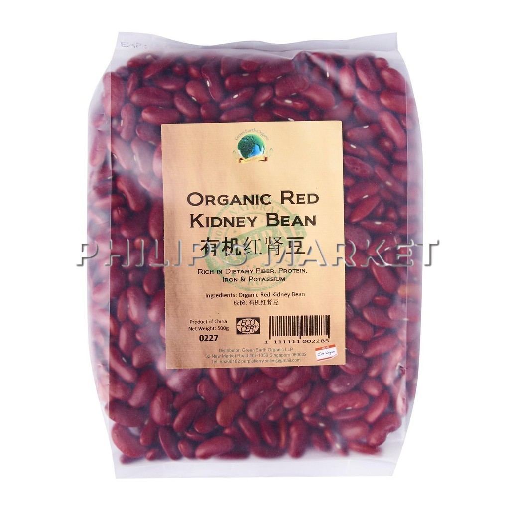 Green Earth Organic Red Kidney Bean 500g | Shopee Singapore