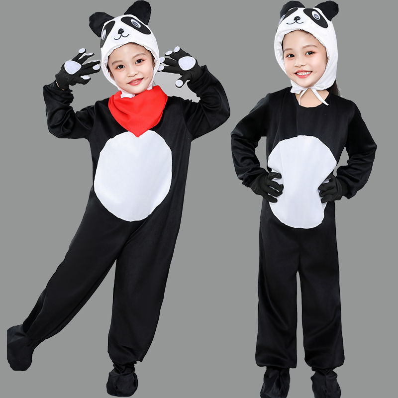 Big Panda Animal Cartoon Style Costume Male Female Kindergarten ...