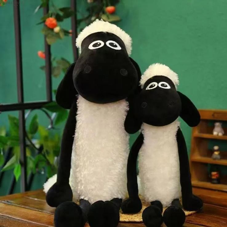 NEEDWAY Sheep Stuffed Doll, Cute Animal Shaun Plush Toy, Children ...