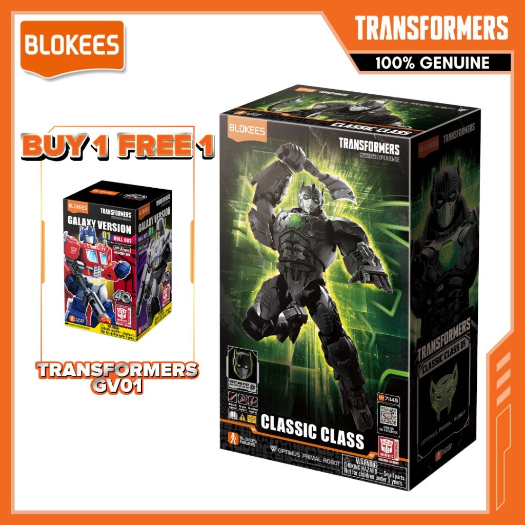 Blokees Transformers - Classic Class 05 Model Kit - Optimus Primal ...