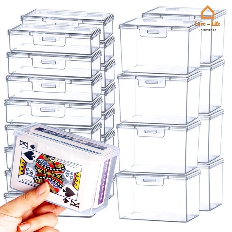 Simple Small Objects Storage Box/ Transparent Plastic Toothpick Cotton ...