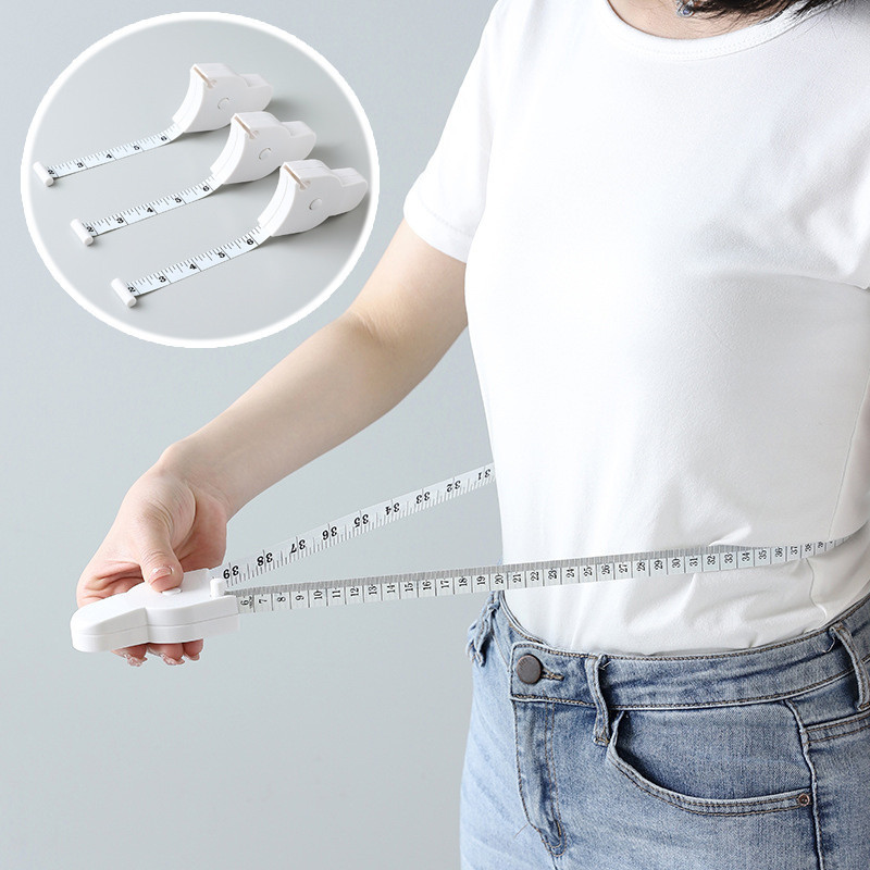 2pcs 1.5m Body Measuring Retractable Tape Fitness Tapline Accurate ...