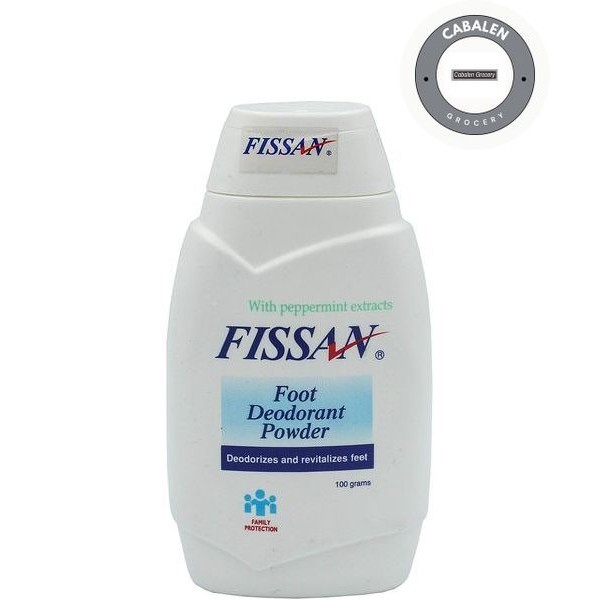 Fissan Foot Deodorant Powder 100g | Shopee Singapore