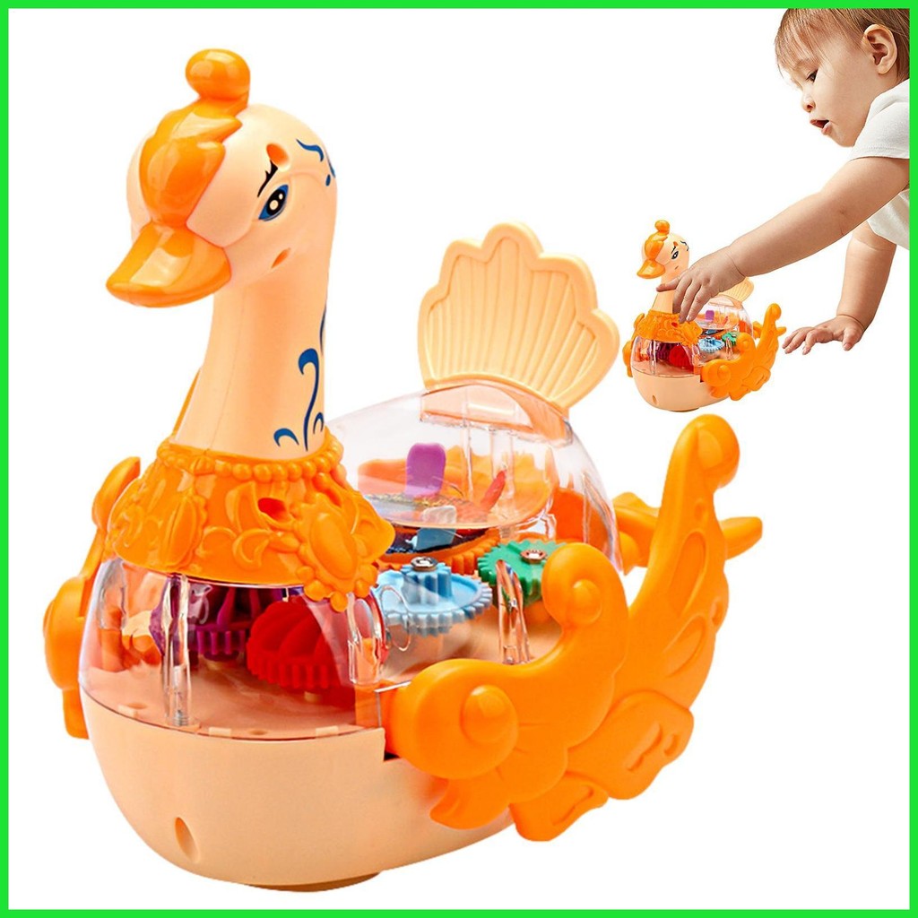 Light Up Animal Car Toy Electronic Moving Car With Colorful Light ...