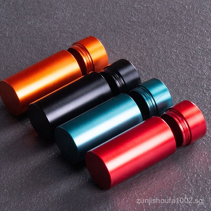 Portable Small Tea Jar Iron Cans Sealed Empty Can Mini Pack Tea Cans ...