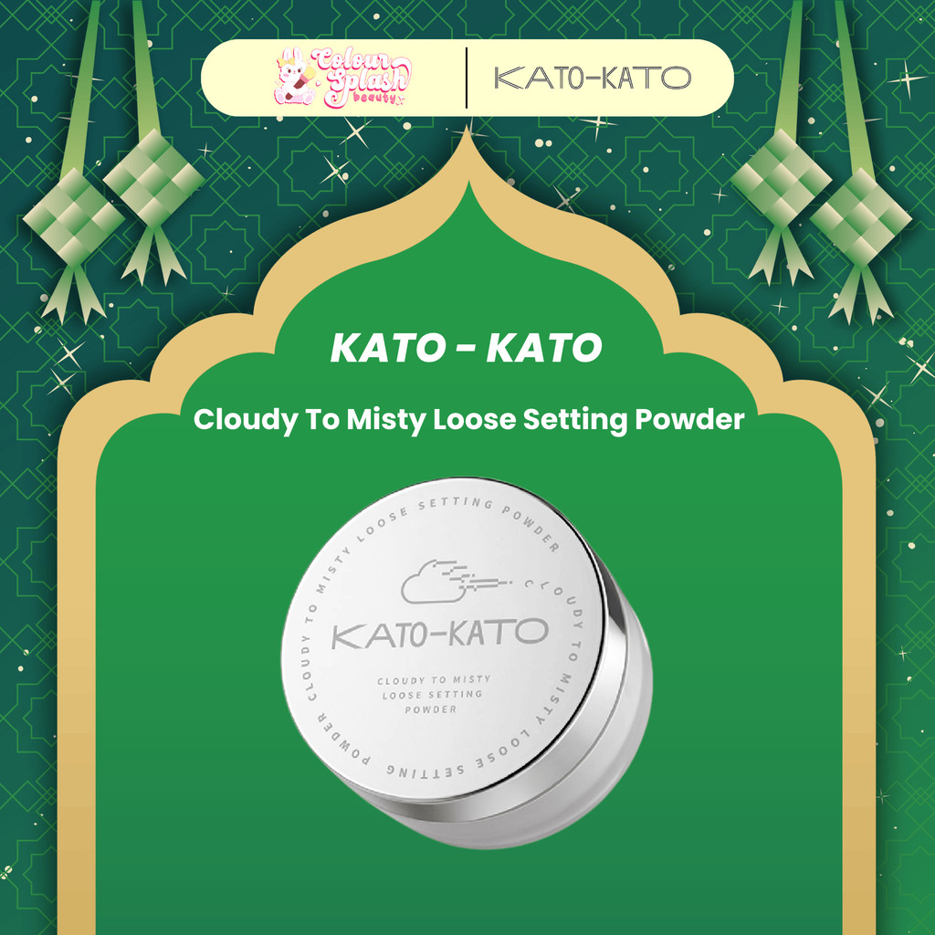 KATO-KATO Cloudy To Misty Loose Setting Powder 多云转雾控油散粉 (8g) | Shopee ...