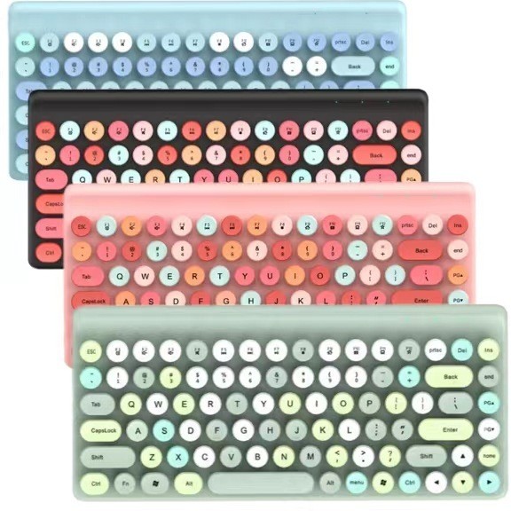 wireless keyboard keyboard bluetooth keyboard Foreign Trade Color ...