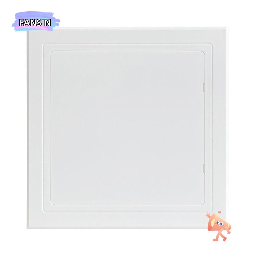 FANSIN1 Opening Flap Cover Plate, Plastic White Access Panel Door ...