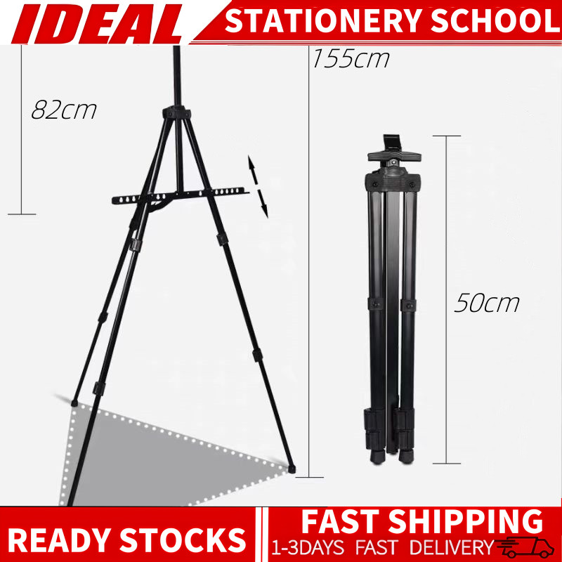 Thick Aluminum Mini Easel Stand Folding Telescopic Display /Painting ...