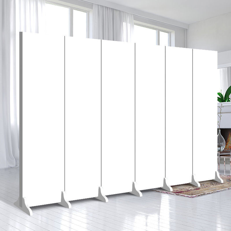 Pure White Gray Screen Partition Wall Clothing Store Office Home Simple ...