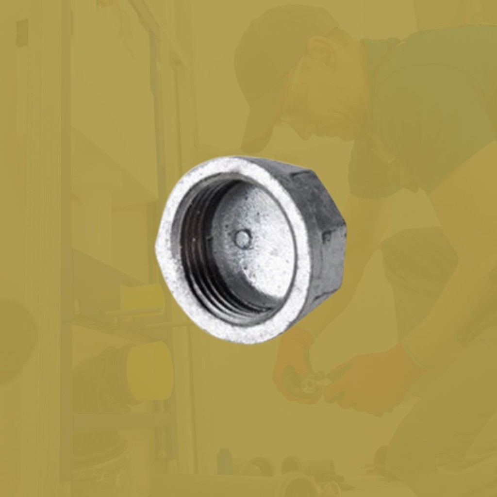 Heavy-Duty GI End Cap Set (1/2", 3/4", 1") – Ultimate Pipe Sealing ...