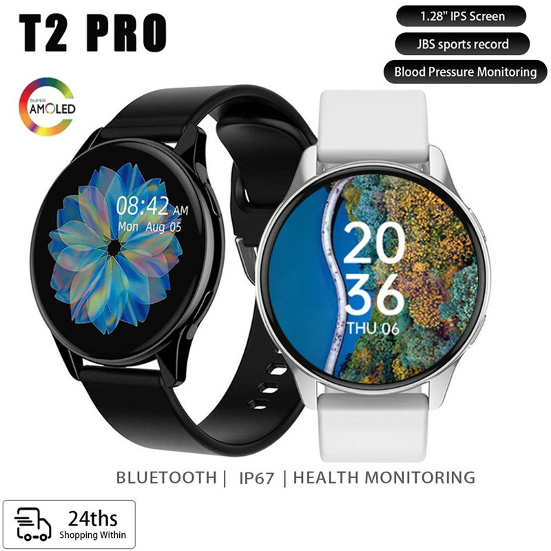Smartwatch Galaxy Watch Active 2 Full Touch Screen T2 Pro Smart Watch ...