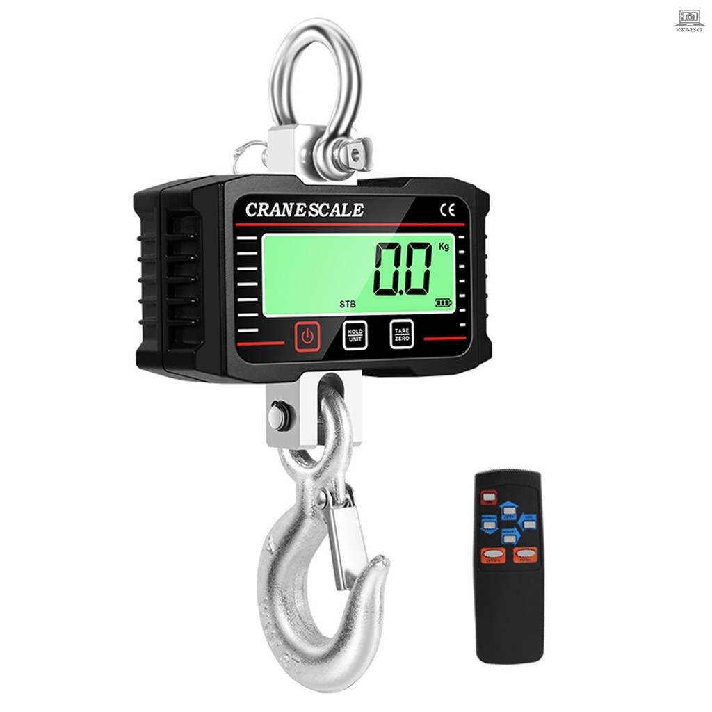 Digital LCD Display 1000kg Crance Scale Portable Electronic Heavy Duty ...