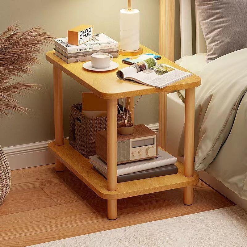 [48H Shipping] Bedside Table Small Simple Small Table for Rental House ...