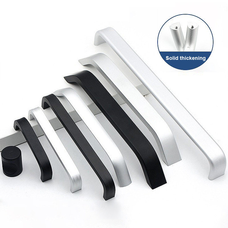 [Direct Sale]Solid Aluminum Cabinet Handles Drawer Pulls Closet Doors ...