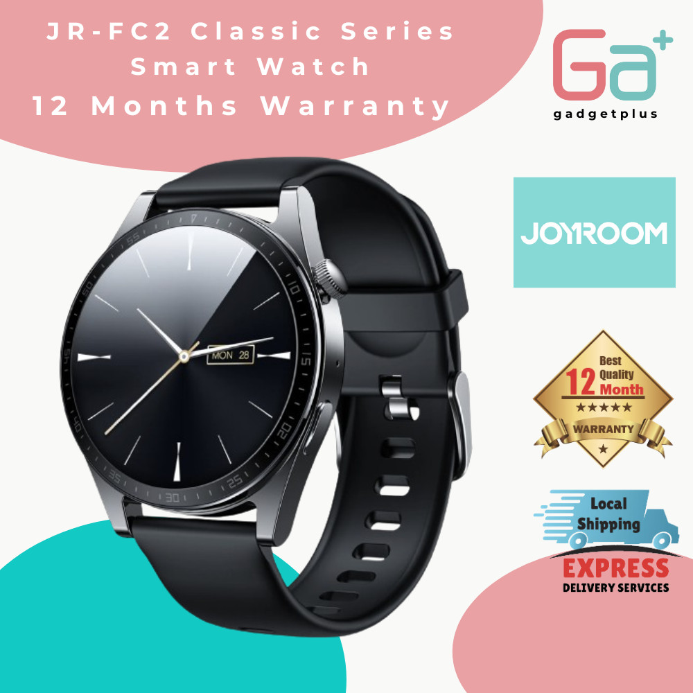 Joyroom JR-FC2 Classic Series Smart Watch (Make/Answer Call) | Shopee Singapore