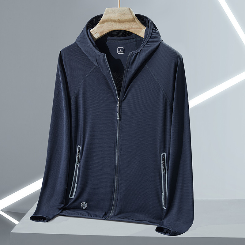 Sun-Proof Jacket for Men and Women, Ice-Silk Cooling Coat for Summer ...