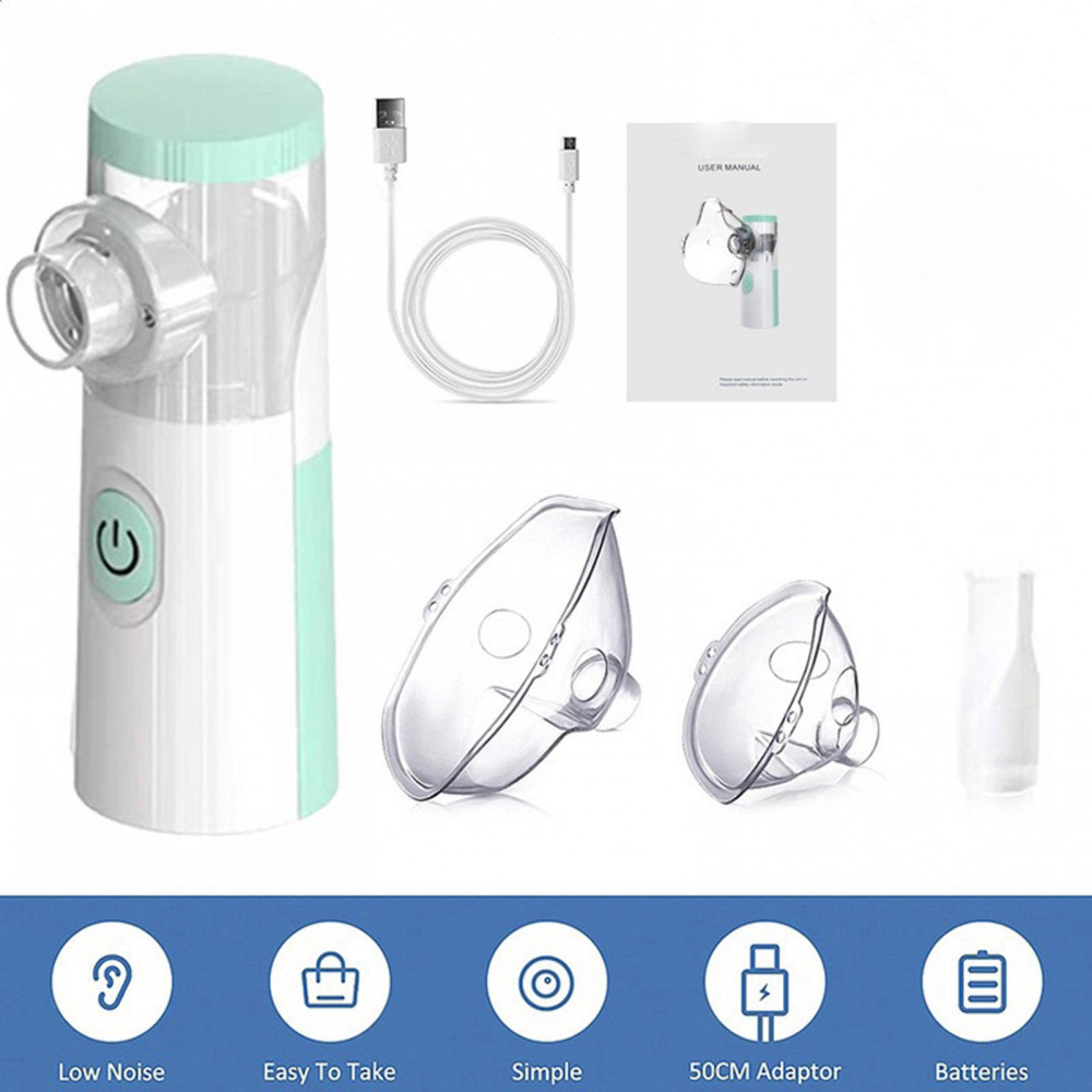 Portable Nebulizer Handheld Nebulizer for Adults and Kids Adjustable ...