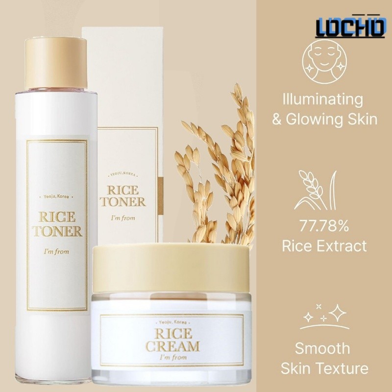 I'm From Rice Toner 150ml / I'm From Rice Cream 50g | Shopee Singapore