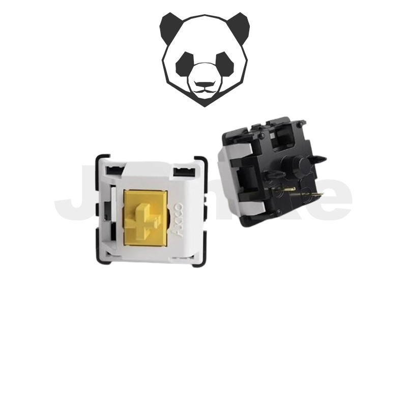 Akko Penguin Switch 5 Pin 48gf tactile Silent Switch Compatible with MX ...