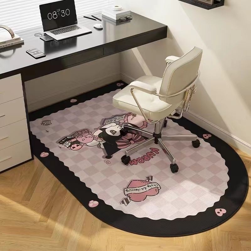 Kuromi Children's Room Carpet Computer Chair Floor Mat Study Table ...