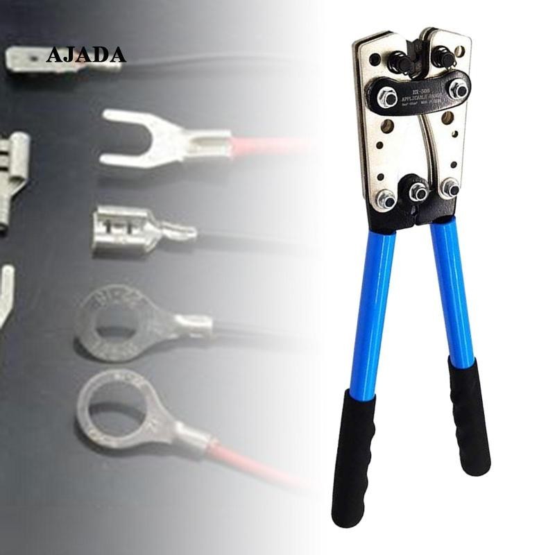 [ Terminal Crimping Tool Cu/AL Terminal Ratchet Electrician Plier ...