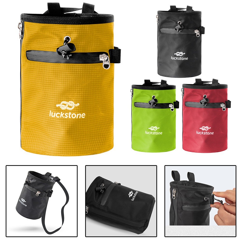 【EVER】Portable Drawstring Chalk Bag Ideal for Rock Climbers ...