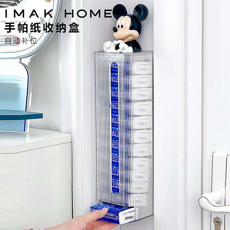 Handkerchief Paper Storage Box Home Entrance Storage Box Room Dormitory ...