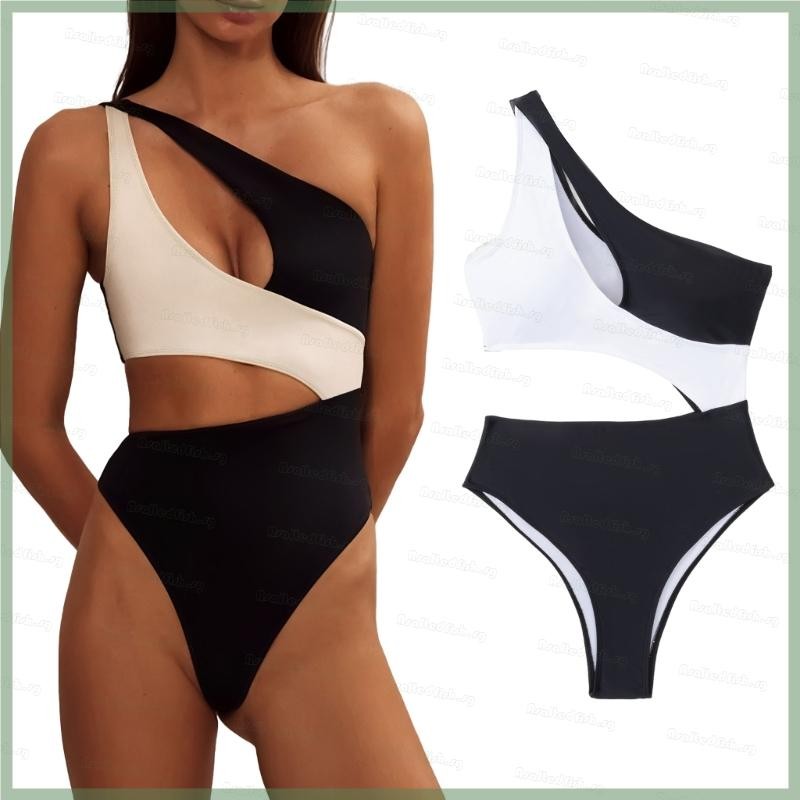 As Ladies Swimsuit Hollow Cut Monokinis Swimming Costume Ladies ...
