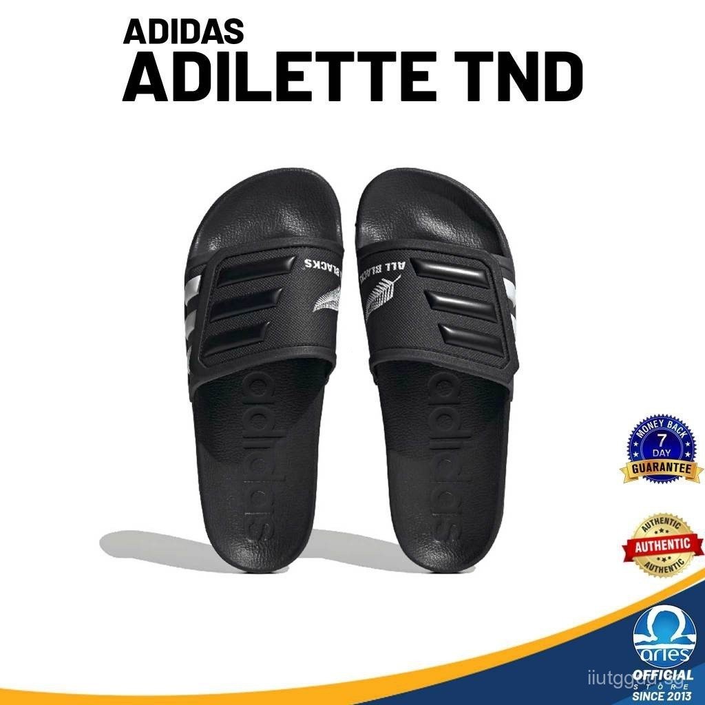 [Auth] Adidas Slippers TND HQ1948 Genuine RFID Tag Hanging chip From ...