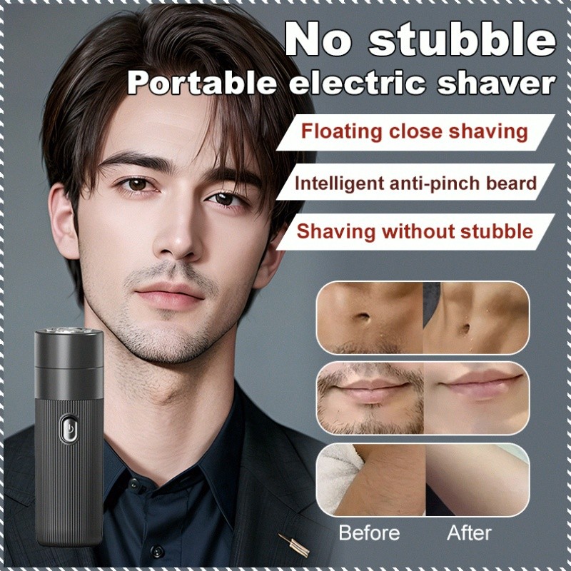 Razor Automatic Sharpening Blades Long-lasting Battery Life Shaver ...