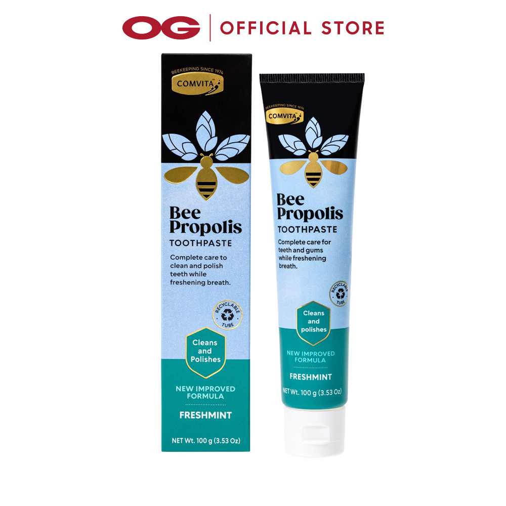 Comvita Propolis Toothpaste Complete Care - Fresh Mint 100g | Shopee ...