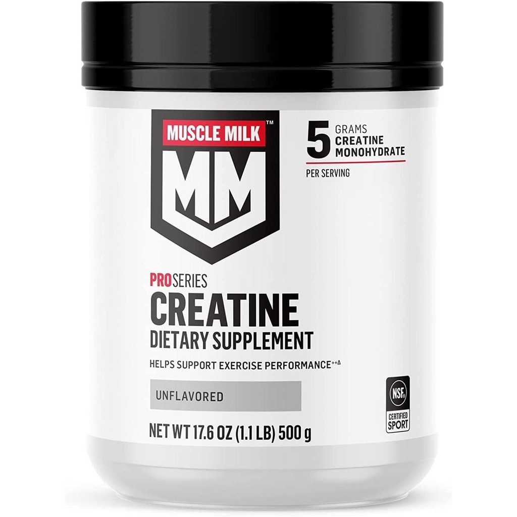 Muscle Milk Creatine Powder 500g - 1000g Unflavoured, 5g Creatine ...