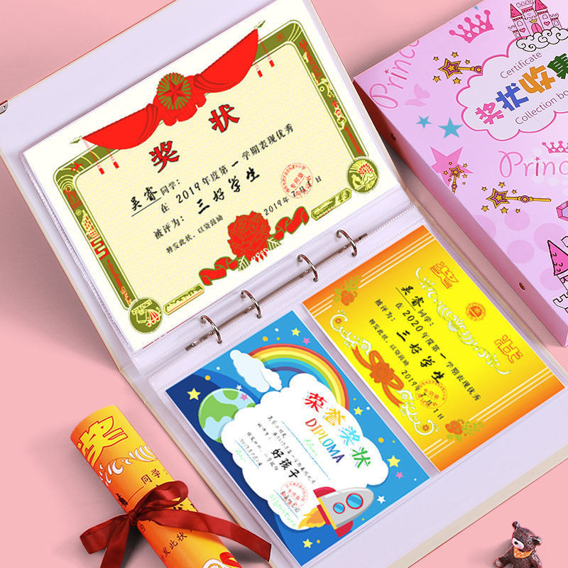 ((Ready Stock) Certificate Certificate Certificate Collection Book A4 ...
