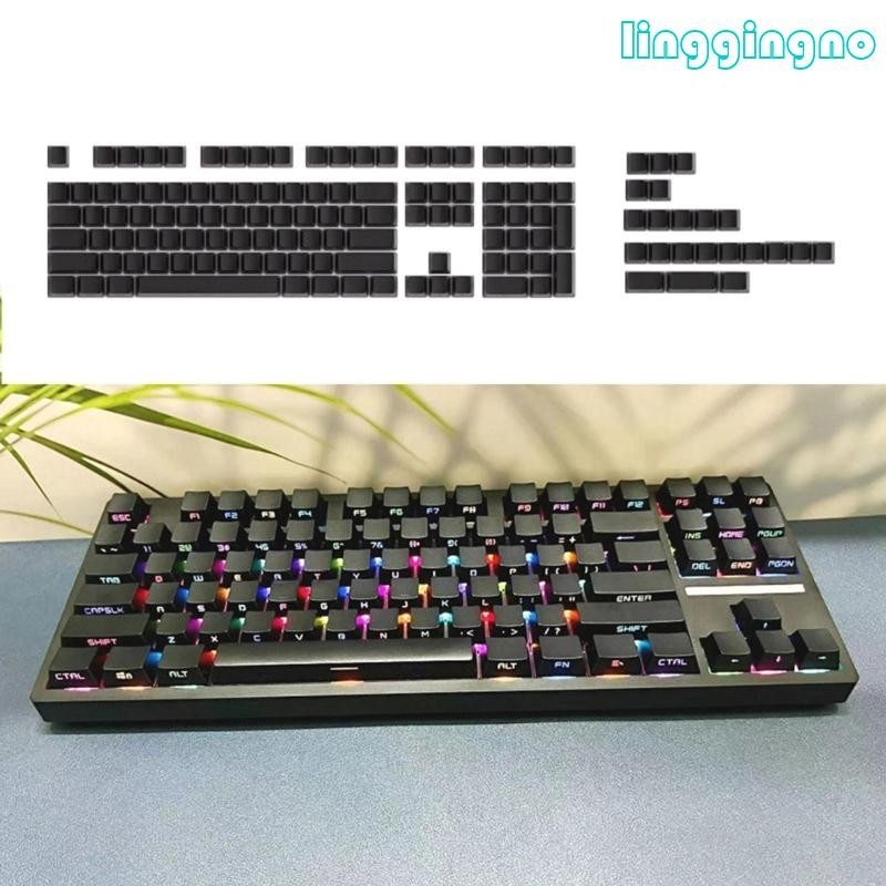 RR Side Print Keycaps Thick PBT Material OEM Double Shot for Mechanical ...