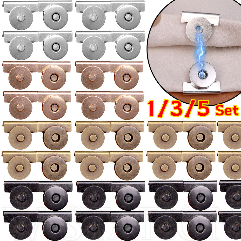 Metal Magnet Buckle - Handbag Adsorption Button - for Wallet, Clothes ...