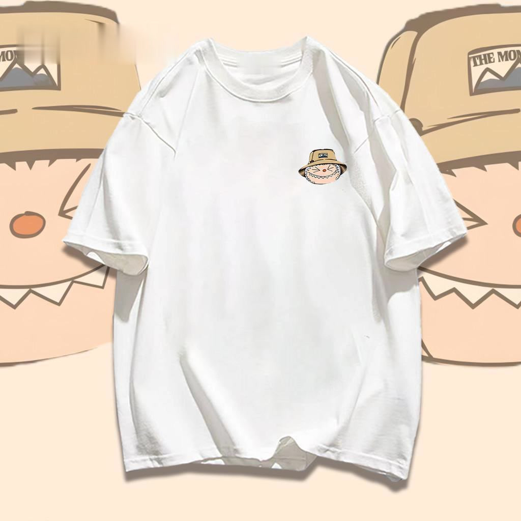 & COD RINA STUDIO Popmart Labubu Short Sleeve T-Shirt Cotton International Fashion 1 | Shopee ...