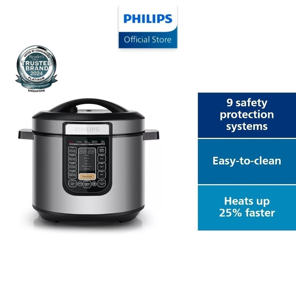PHILIPS 3000 Series 16-in-1 MultiCooker – HD2237/73, Pressure Cooker ...