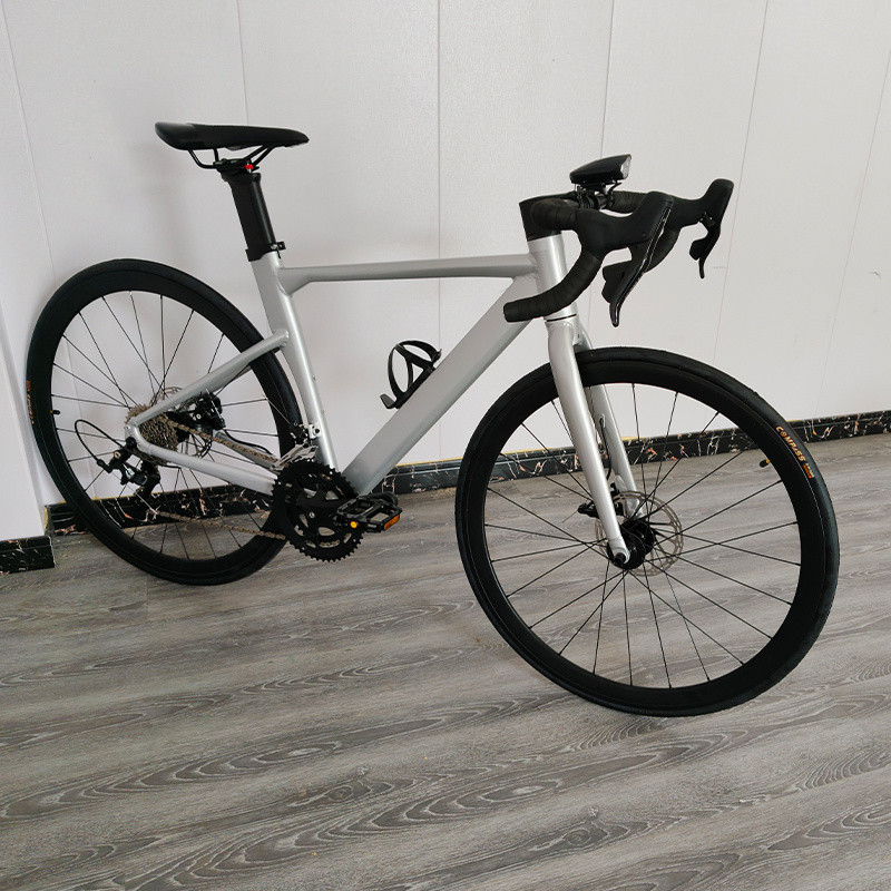 Road Dual Disc Brake Speed Bicycle Integrated Muscle Drop Handlebar ...