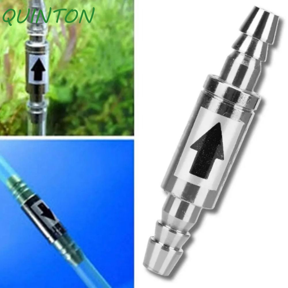 QUINTON CO2 Check Valve, Non-rust Silver CO2 One Way Check Valve, CO2 ...