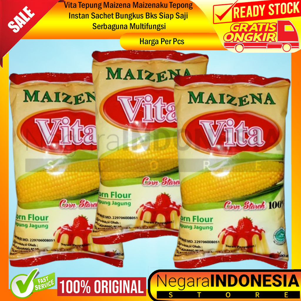 Vita Maizena Flour Food Thickener Dry Cake Pudding Fried Food Dough ...