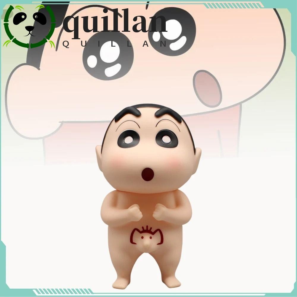 QUILLAN Crayon Shin-Chan Figures, Elephant Long Nosed Nohara Shinnosuke ...